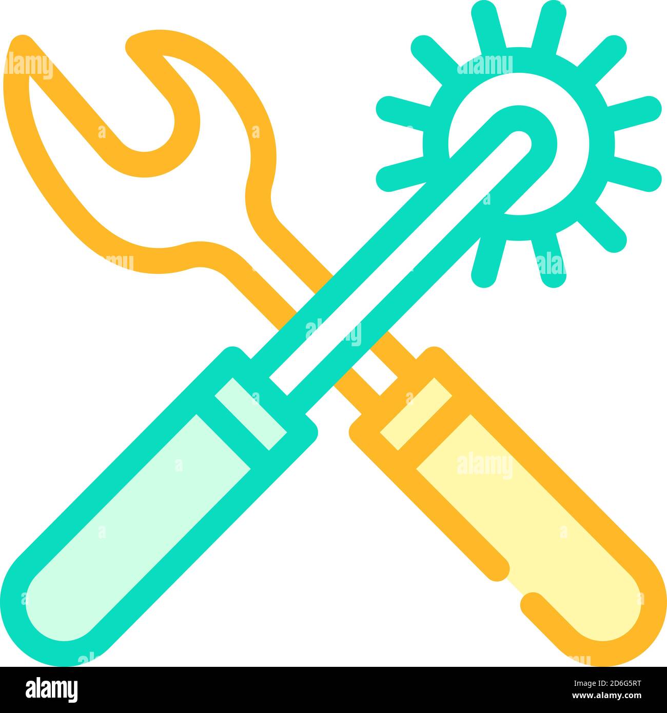 rasper and hole punch for eyelets and buttons color icon vector ...