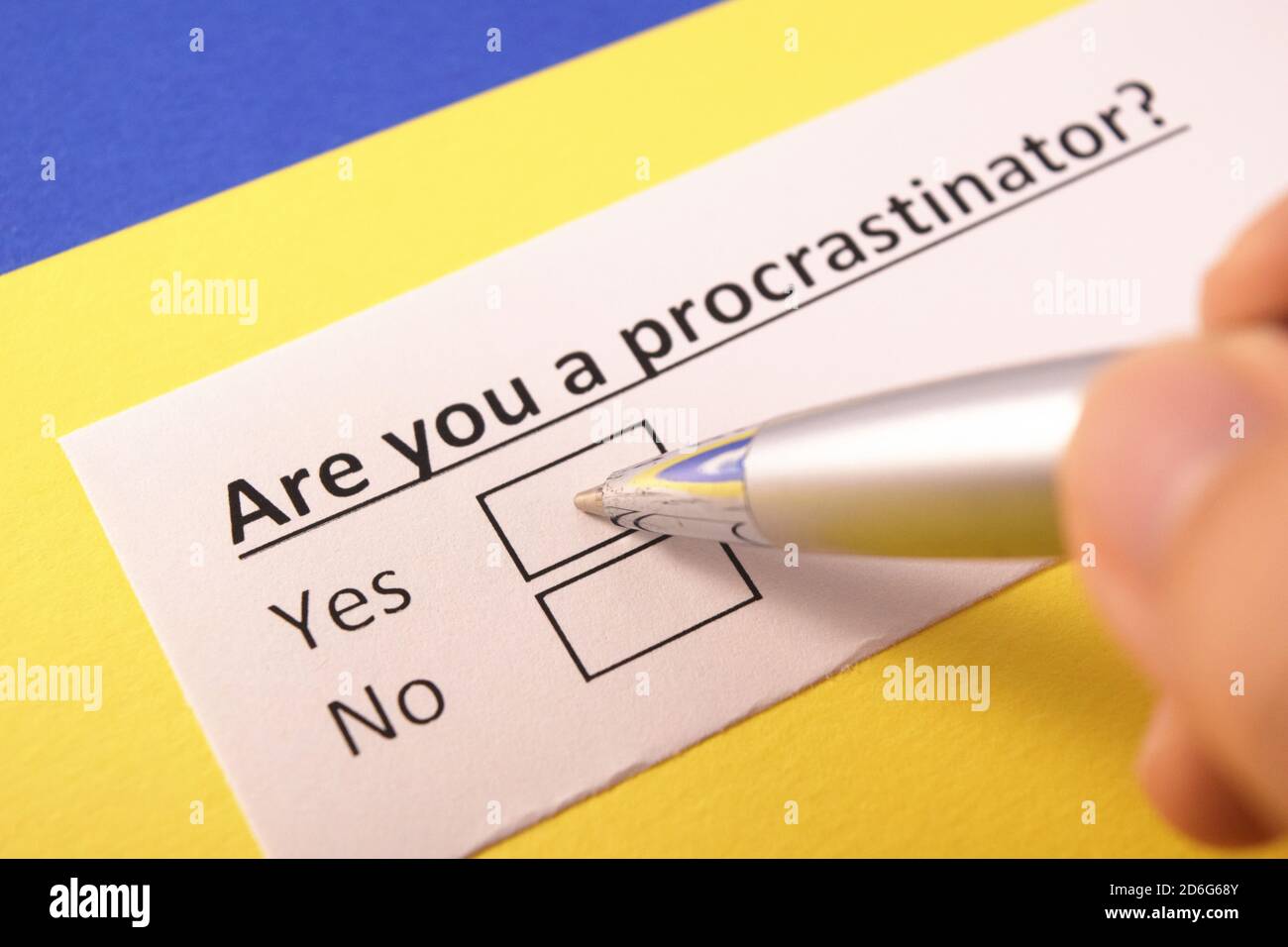 Procrastinator hi-res stock photography and images - Alamy