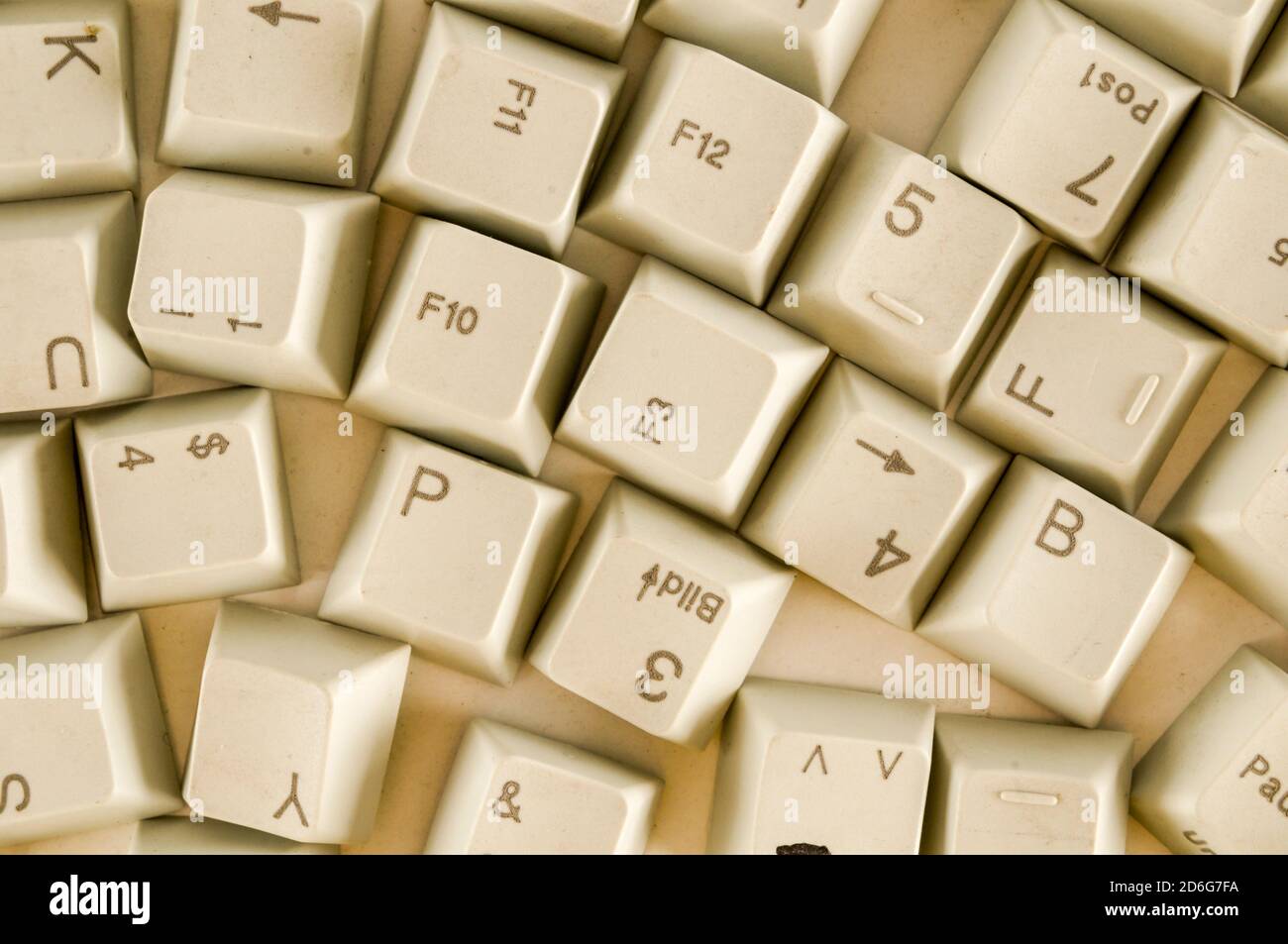 Alphabet numbers and some other keys Stock Photo - Alamy