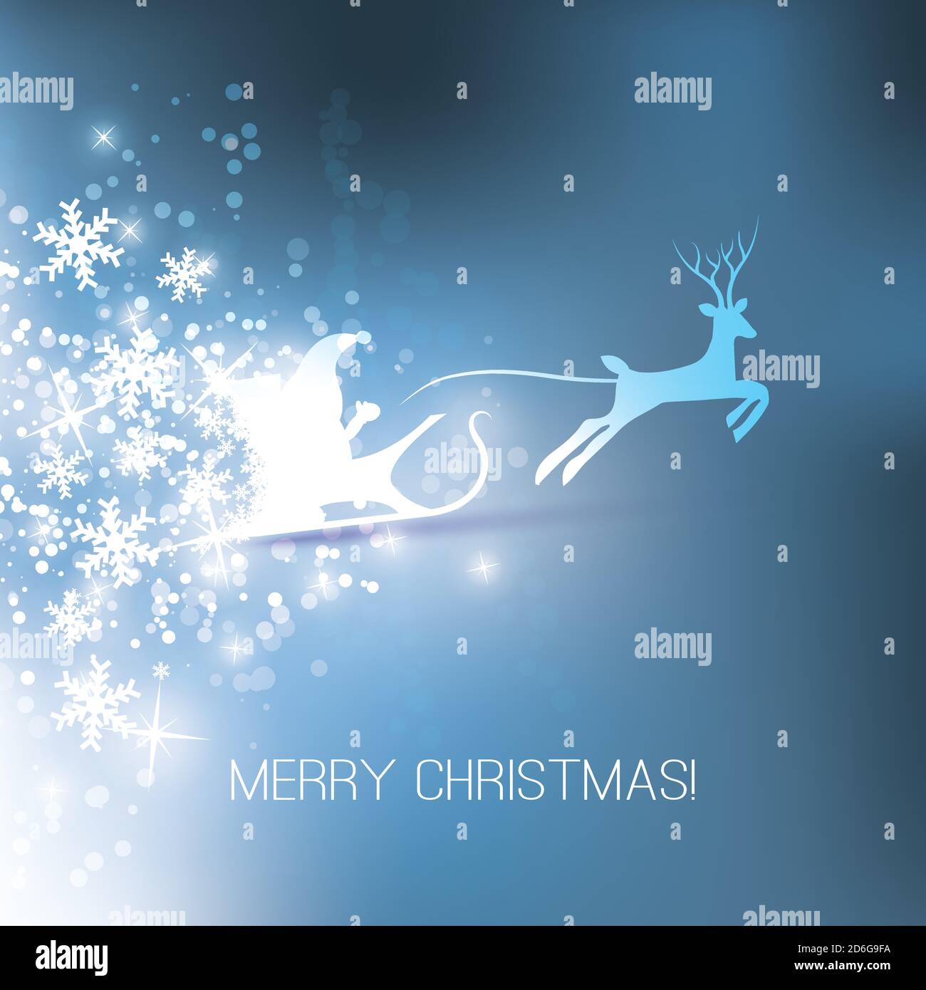 Christmas rush illustration Stock Vector Images - Alamy