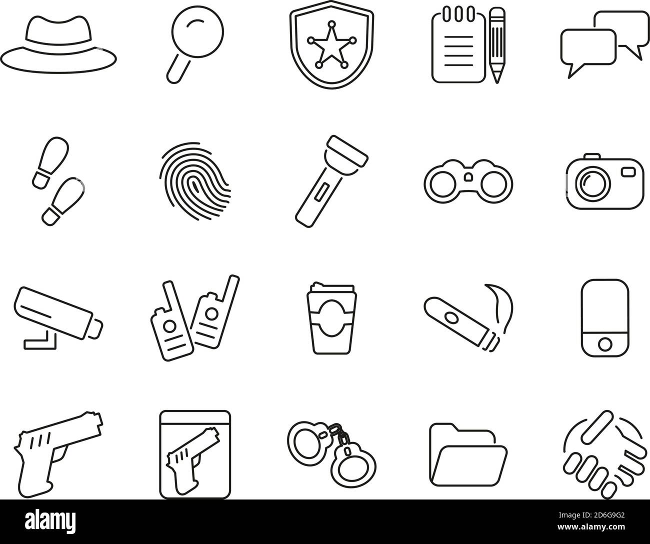 Private investigator badge hi-res stock photography and images - Alamy