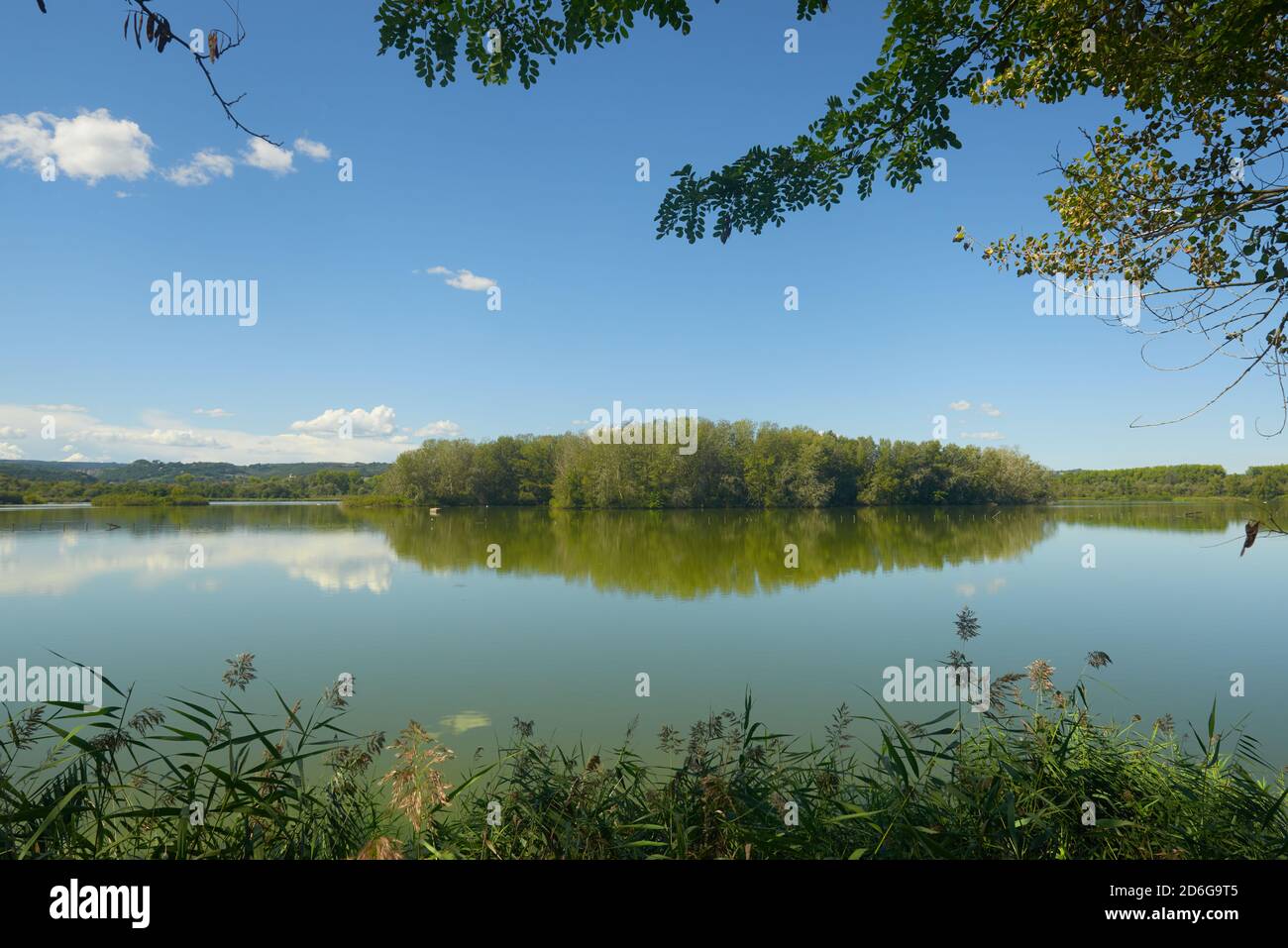 The Alviano lake reserve. Umbria. Italy Stock Photo - Alamy
