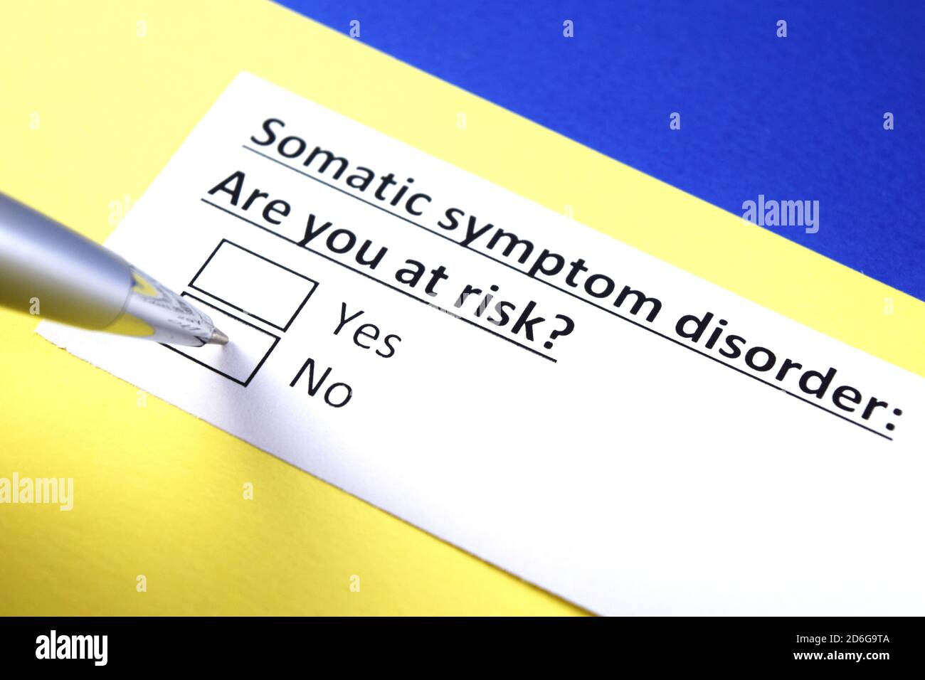 Somatic symptom disorder hi-res stock photography and images - Alamy