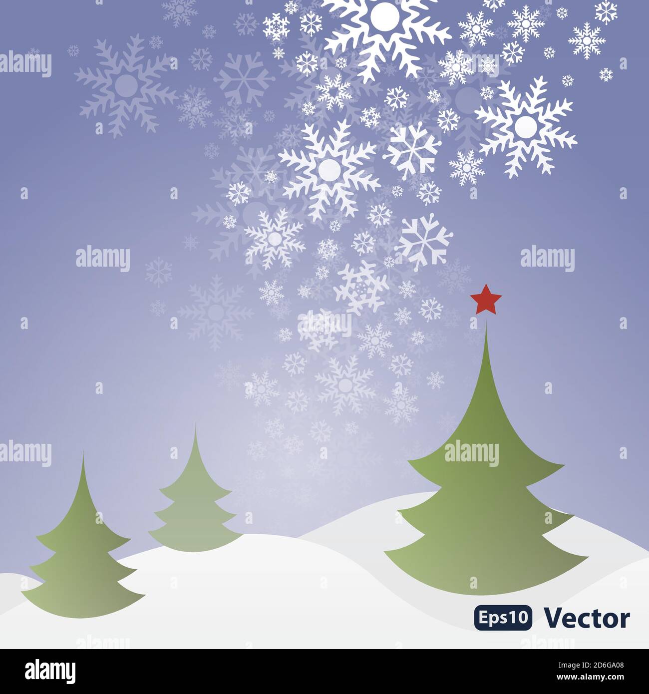 Abstract snow background vector Stock Vector Image & Art - Alamy