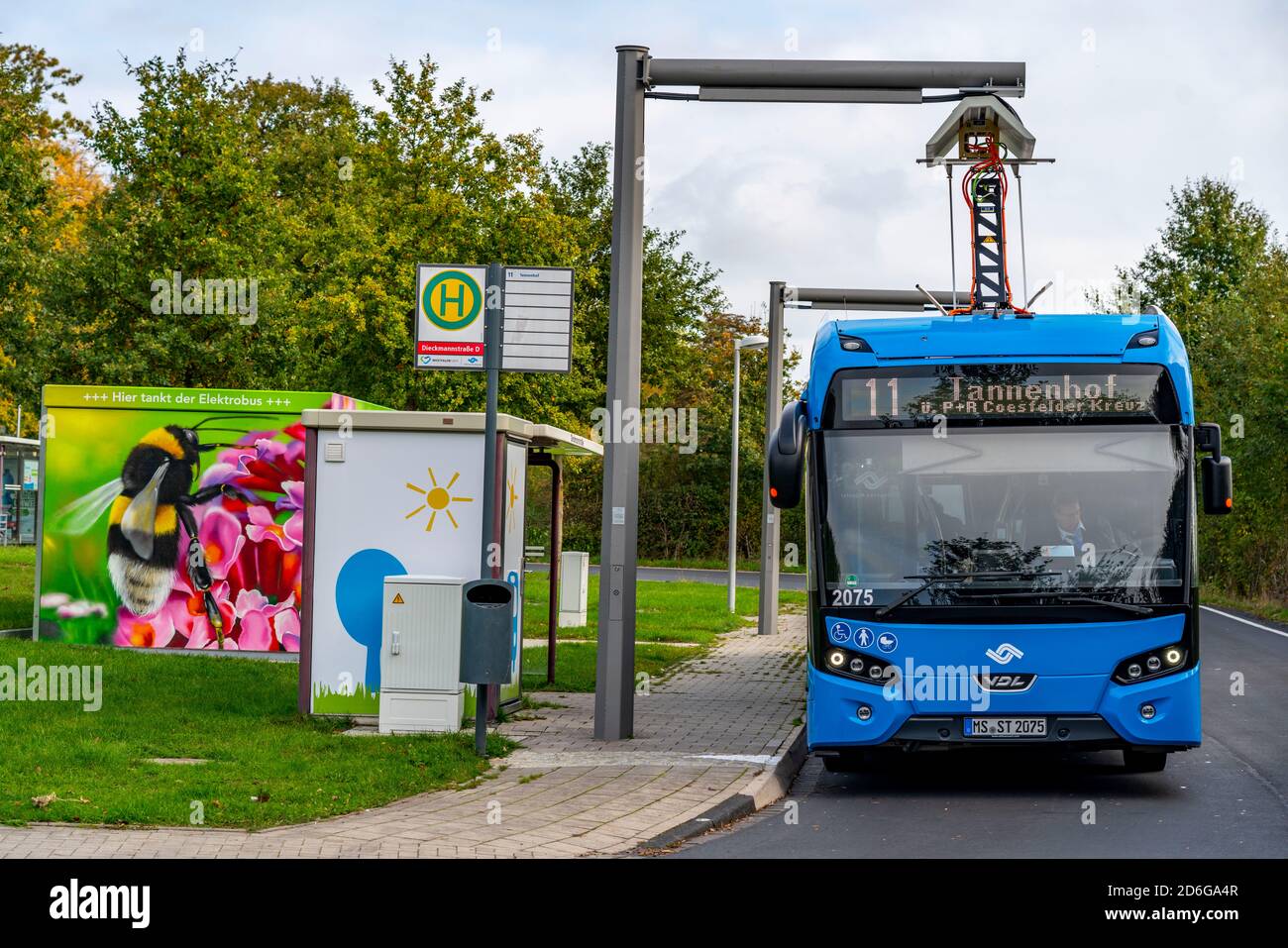 Electric bus charging hi-res stock photography and images - Alamy