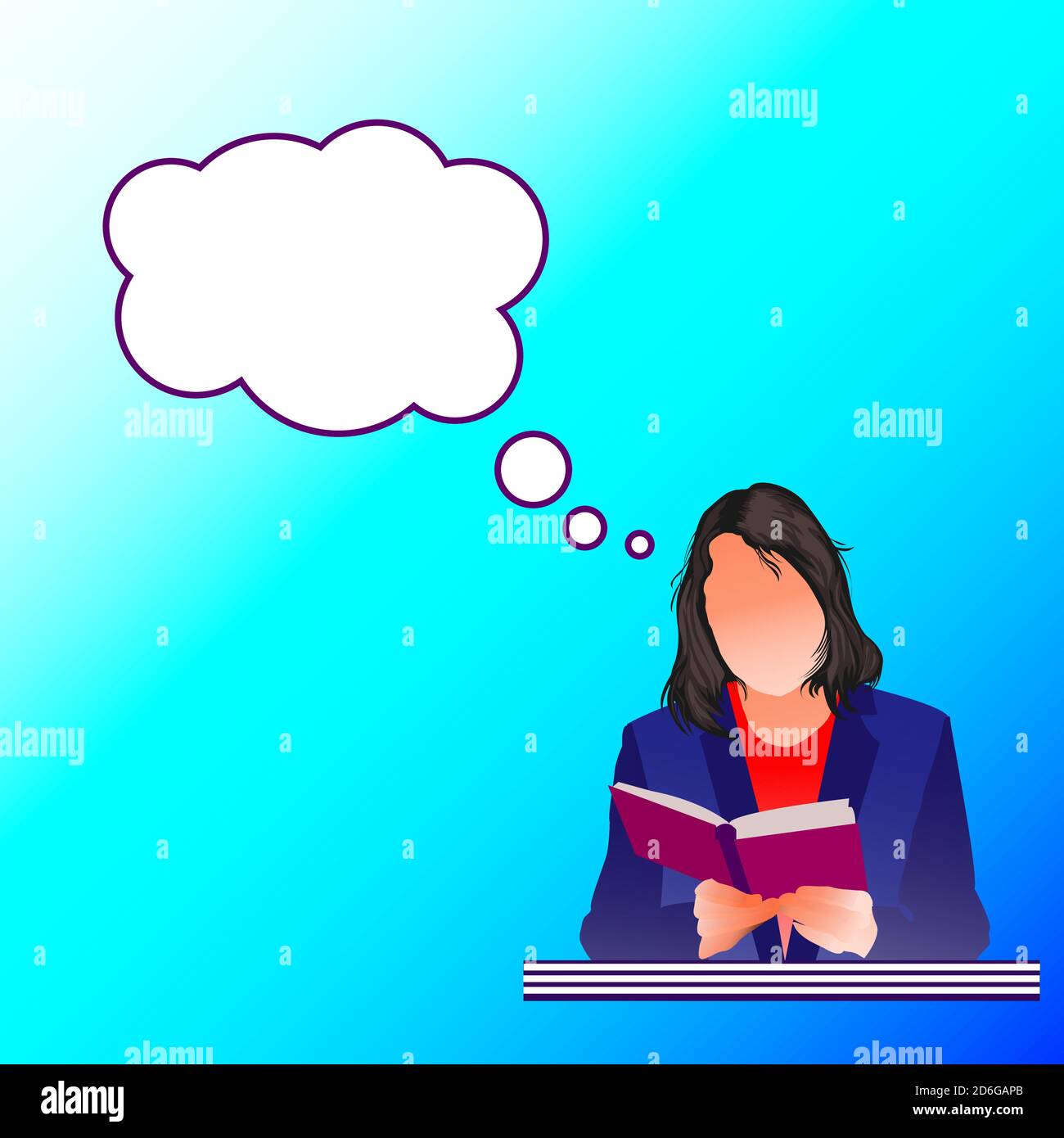 Reading a speech Stock Vector Images - Alamy