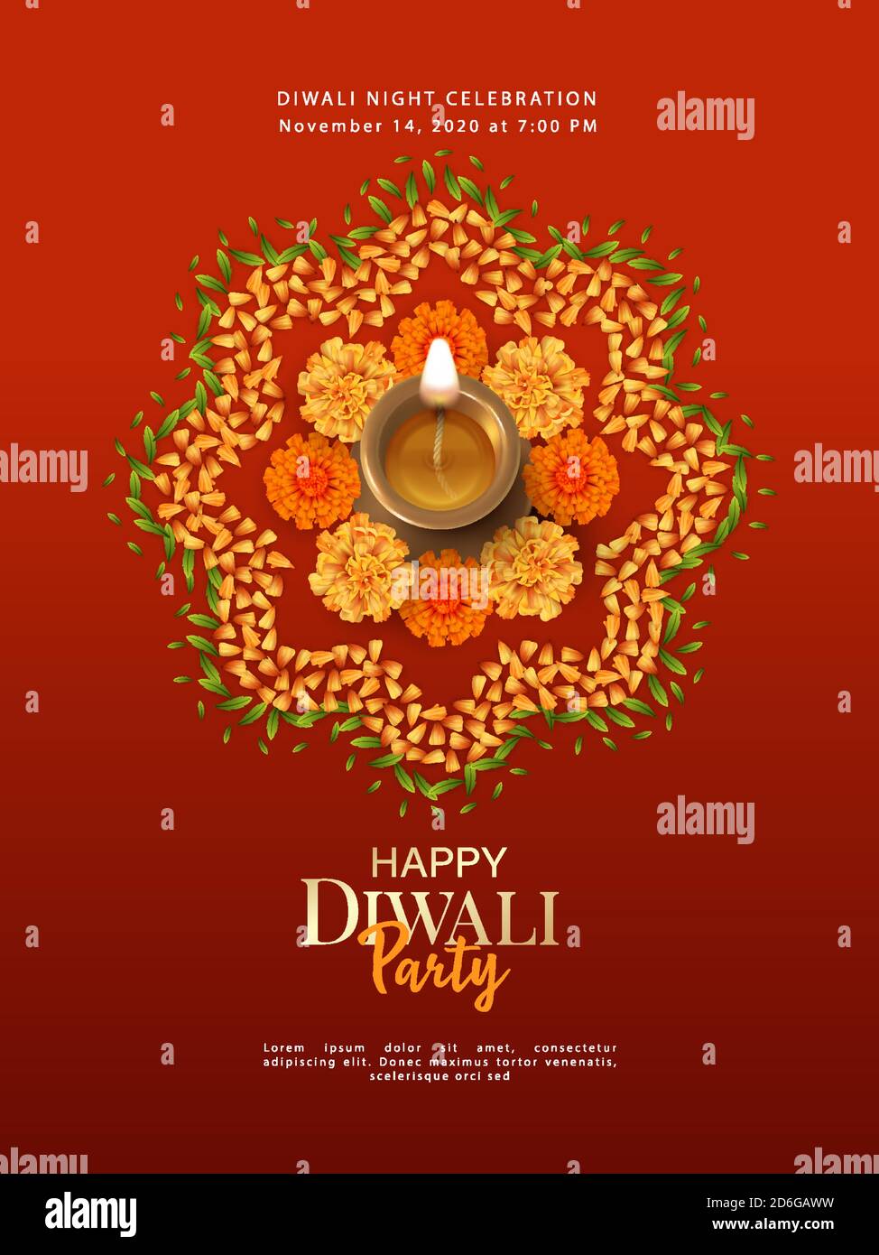 Diwali Poster Template Stock Vector Image & Art - Alamy