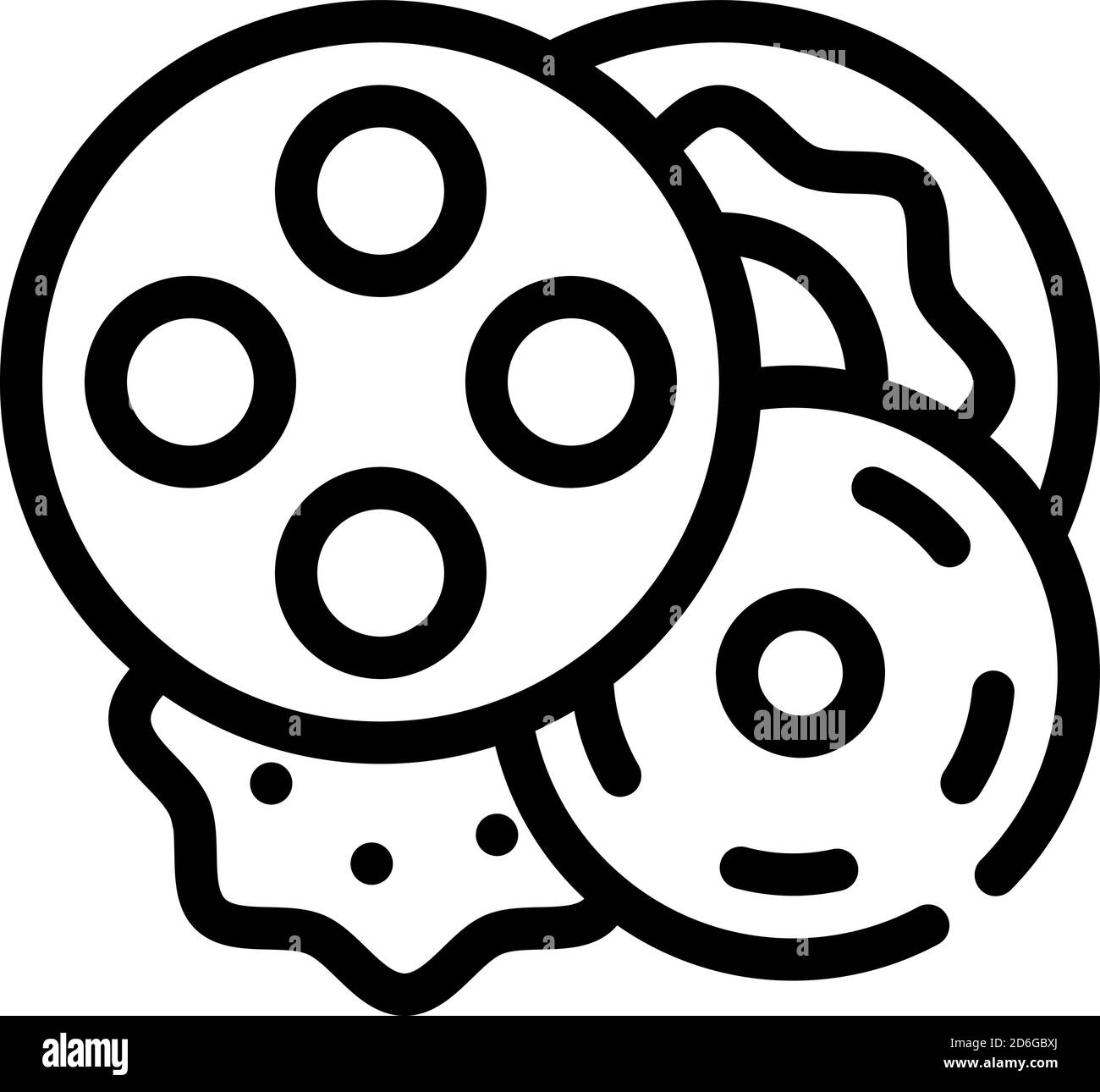 buttons clothes detail line icon vector illustration Stock Vector Image ...