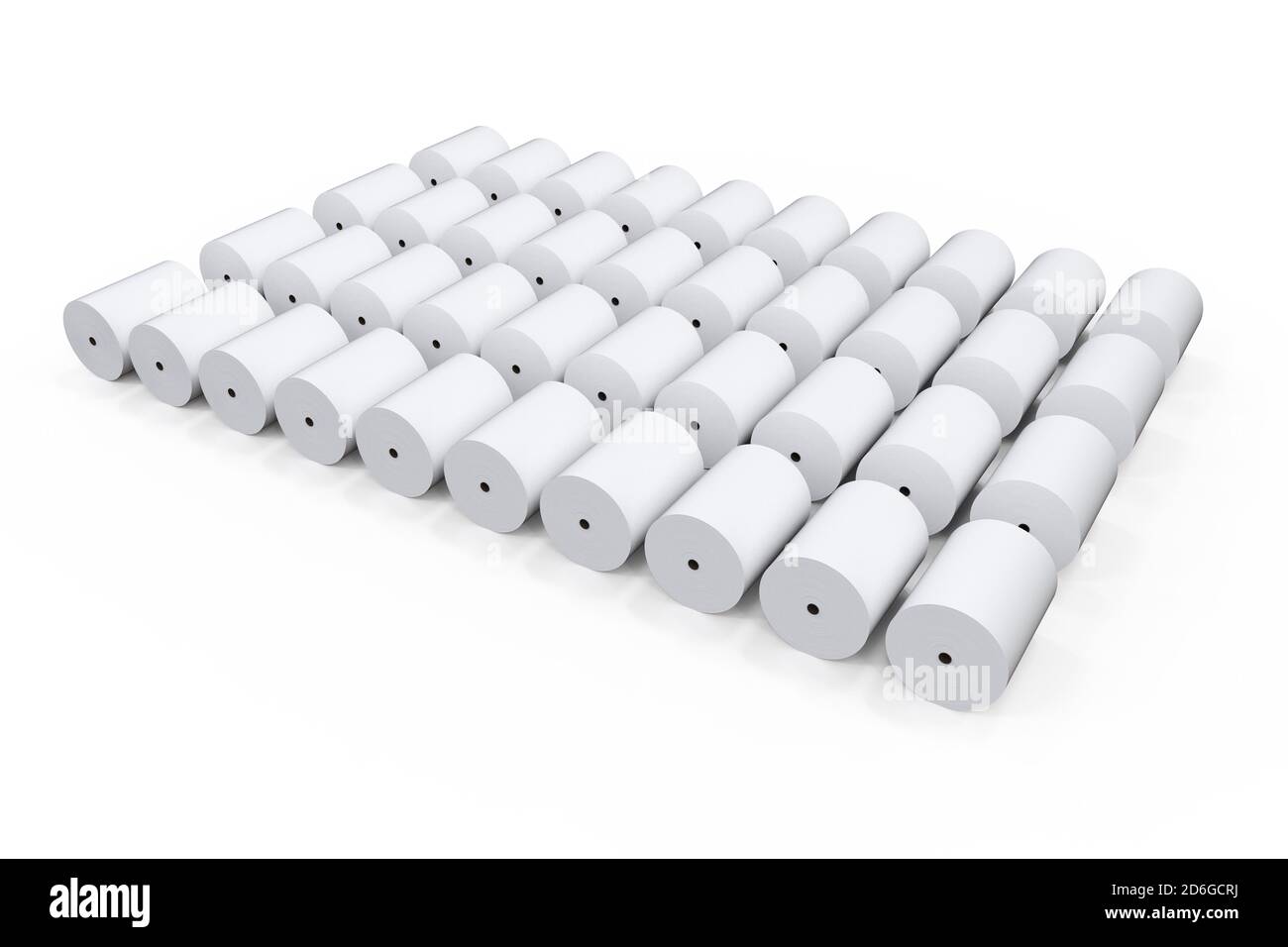 Large Roll Of White Paper Backdrop For Photo