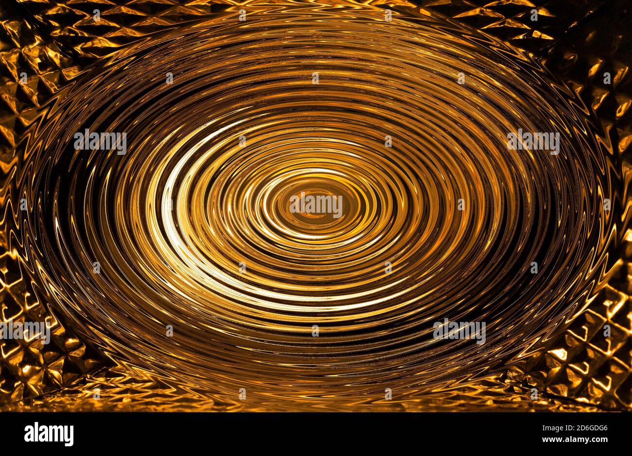 Illustration of abstract swirls in gold tones Stock Photo - Alamy