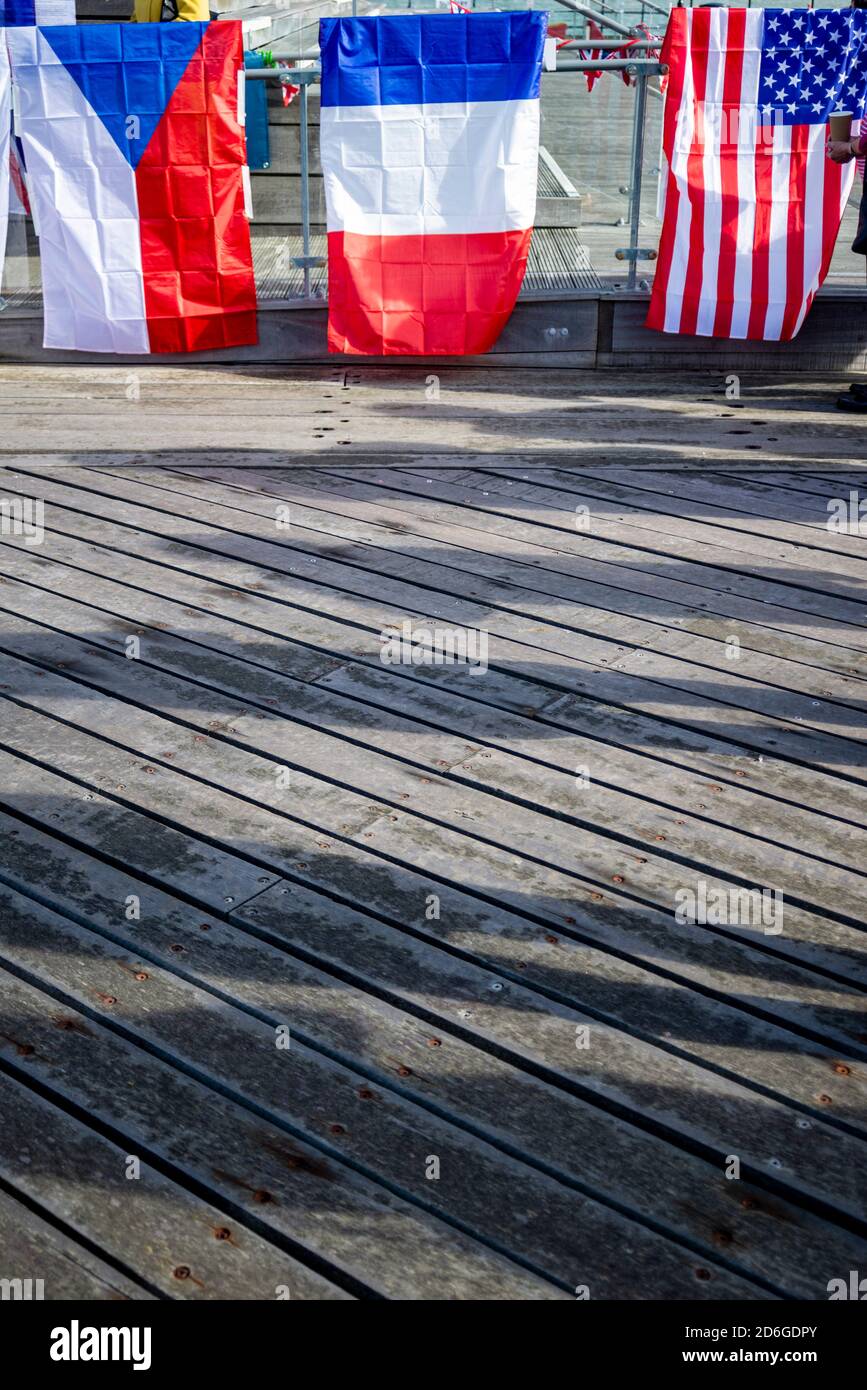 Flags world war two allies hi-res stock photography and images - Alamy