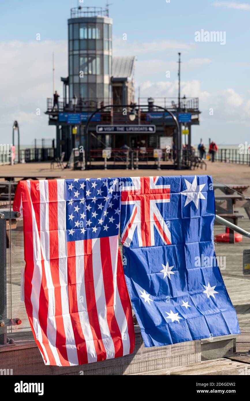Flags world war two allies hi-res stock photography and images - Alamy