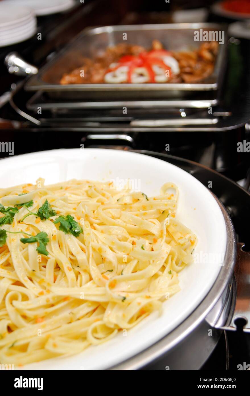 Italian noodle buffet hi-res stock photography and images - Alamy