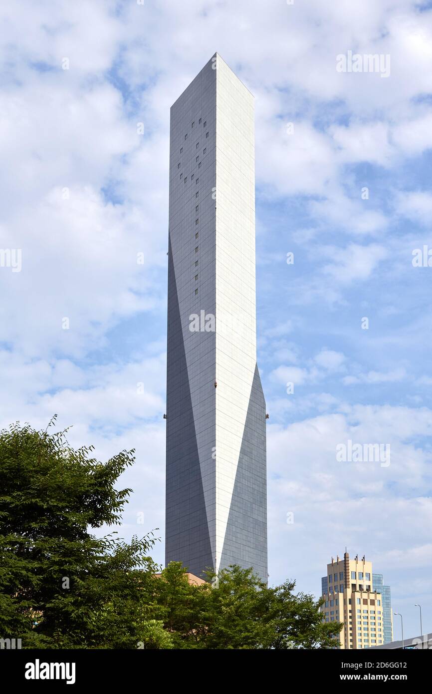 Ariake Incineration Plant, chimney; Ariake, Tokyo, Japan Stock Photo ...