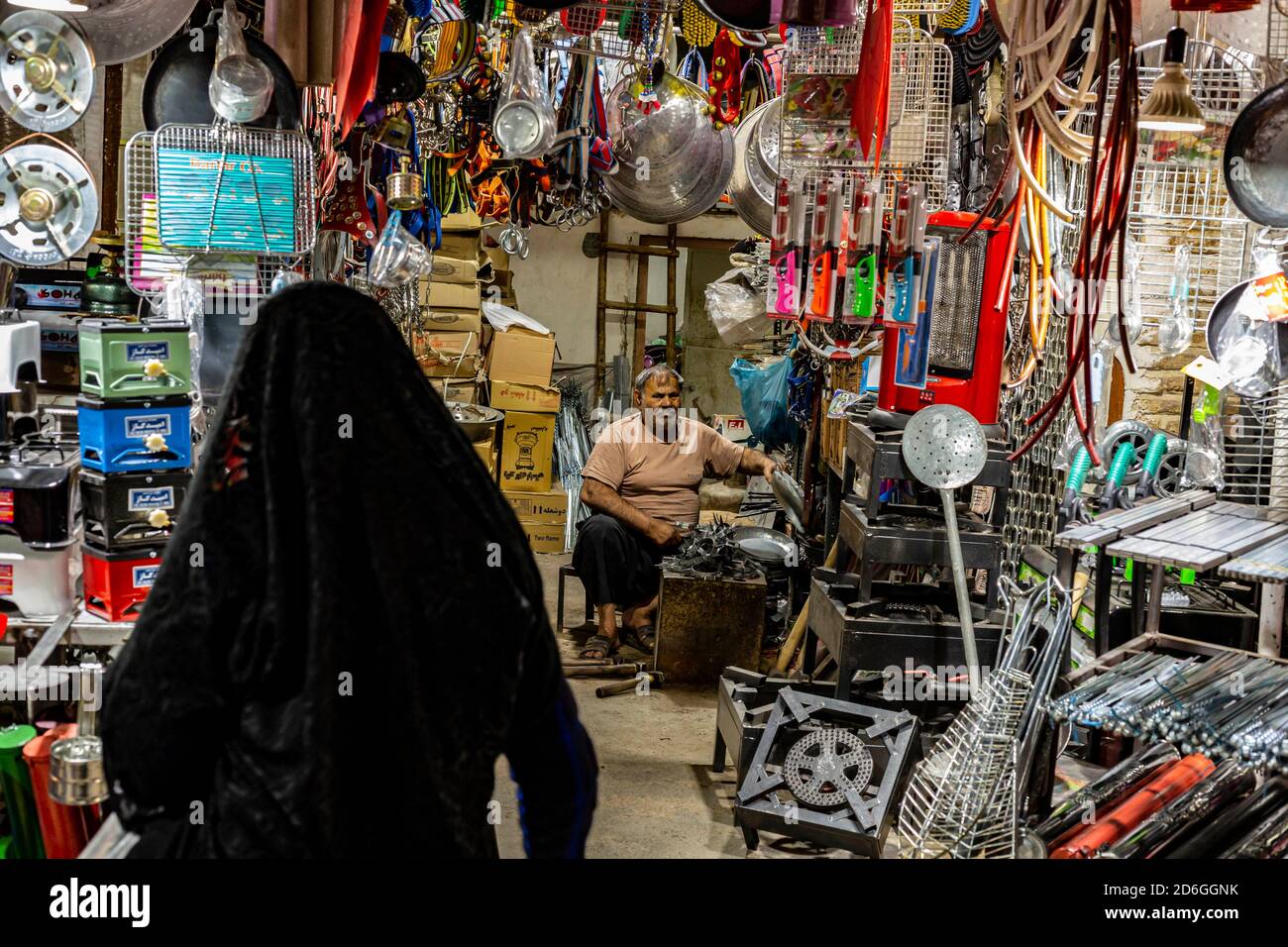traditional old bazaar of Dezful Iran Stock Photo - Alamy