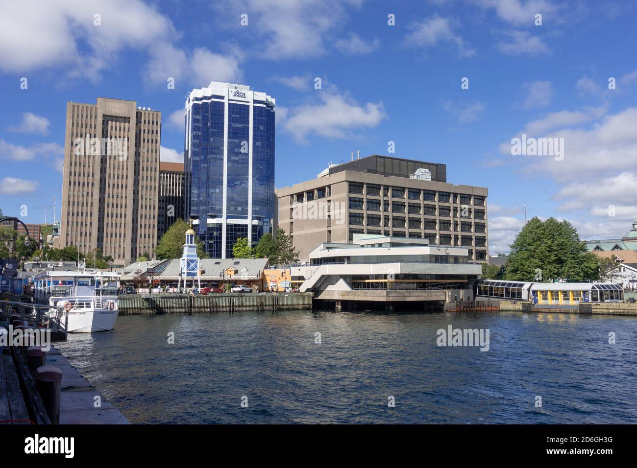 The Halifax Ferry Terminal On The Waterfront In Halifax Nova Scotia ...