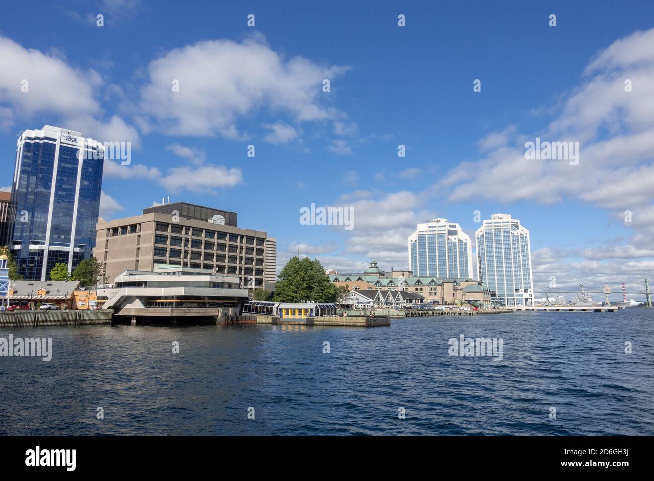 The Halifax Ferry Terminal On The Waterfront In Halifax Nova Scotia ...