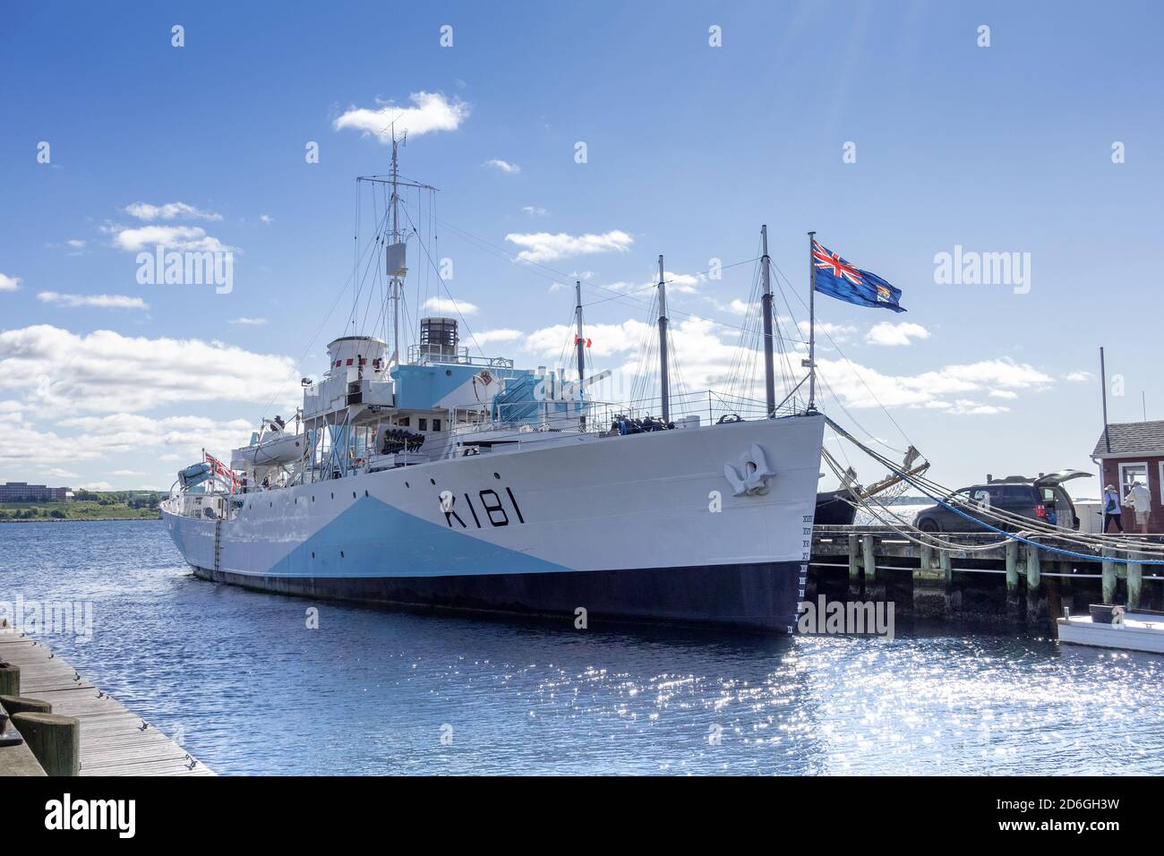 Canadian Flower Class Corvette HMCS Sackville Now Retired As A Museum ...