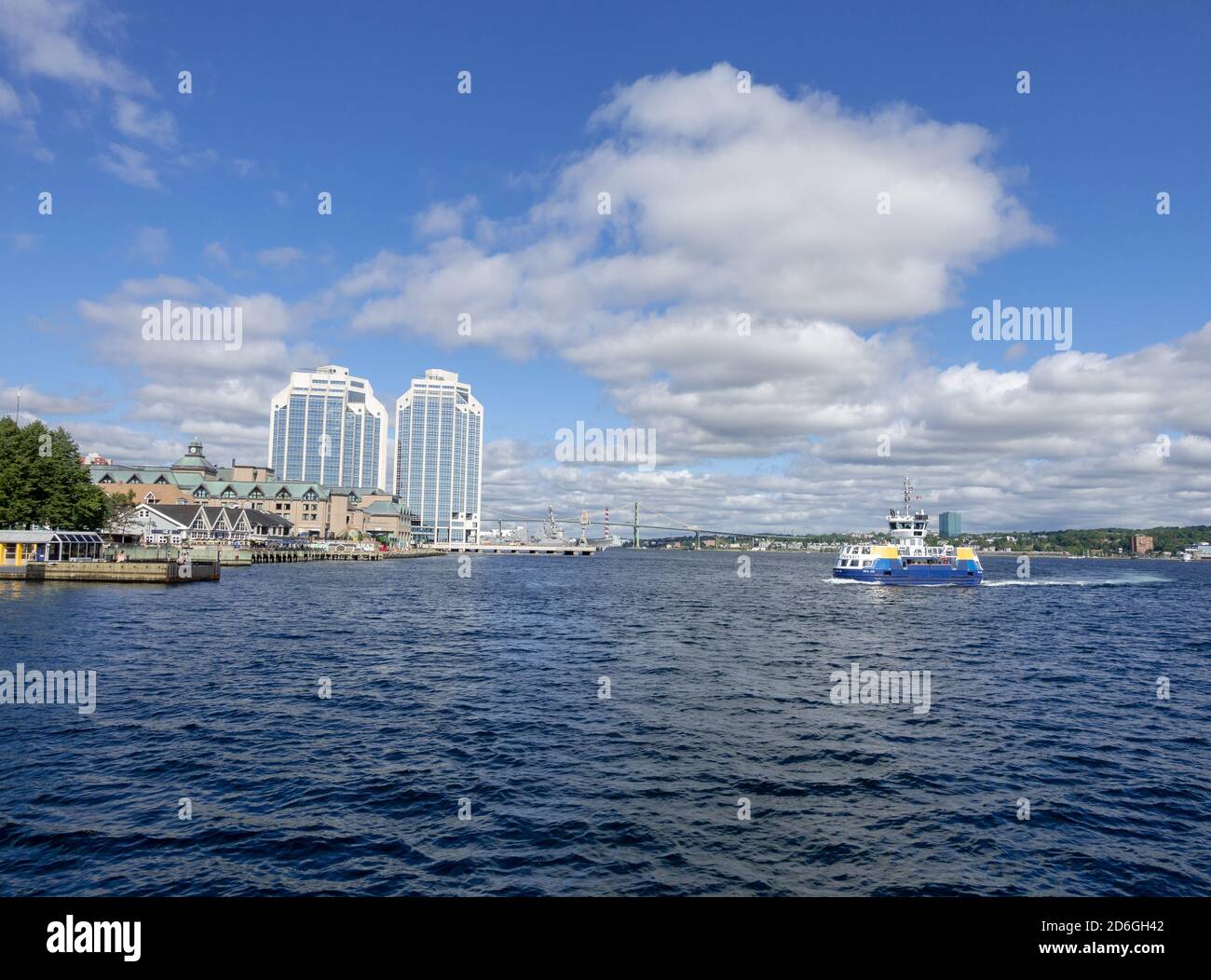 The Halifax To Dartmouth Ferry Rita Joe Halifax Transit Ferry In ...