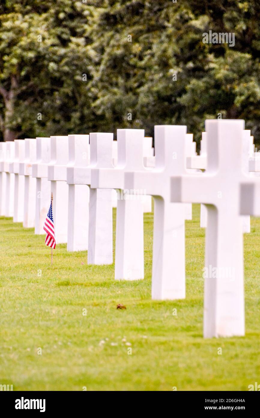 American Cemetery in Normandy Stock Photo - Alamy