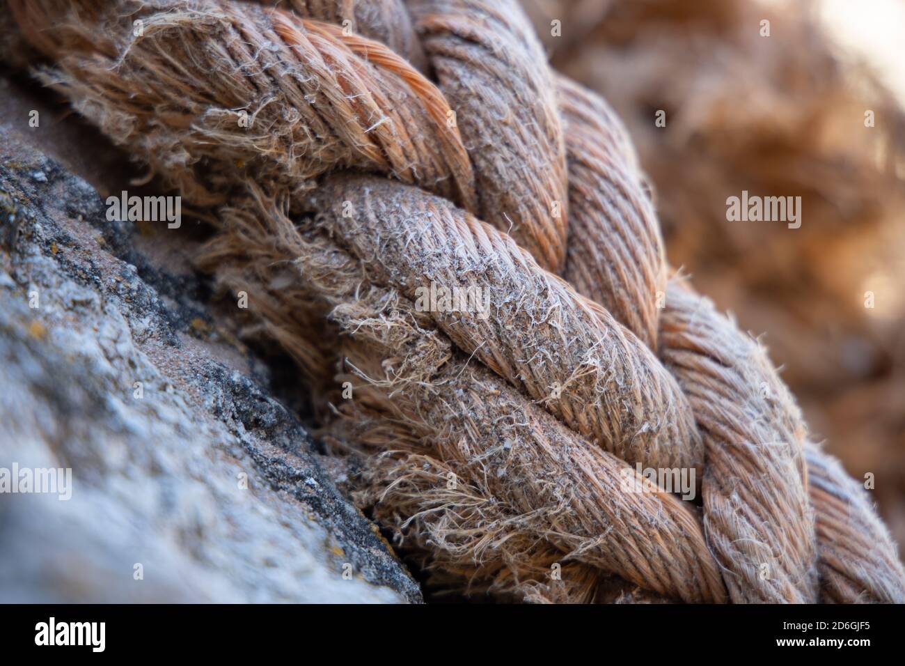 old sea rope close up Stock Photo - Alamy