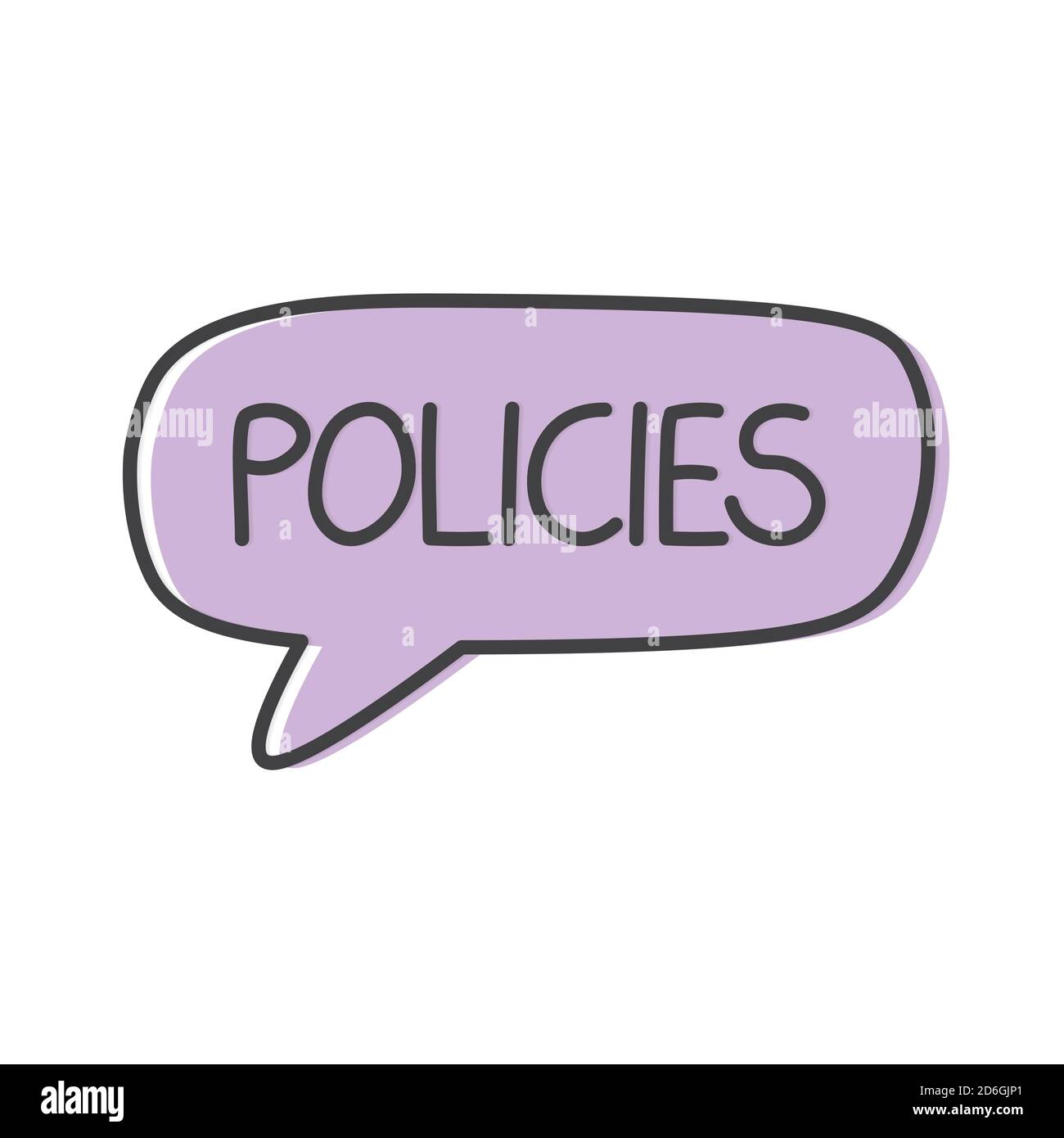 policies word concept - vector illustration Stock Vector Image & Art ...