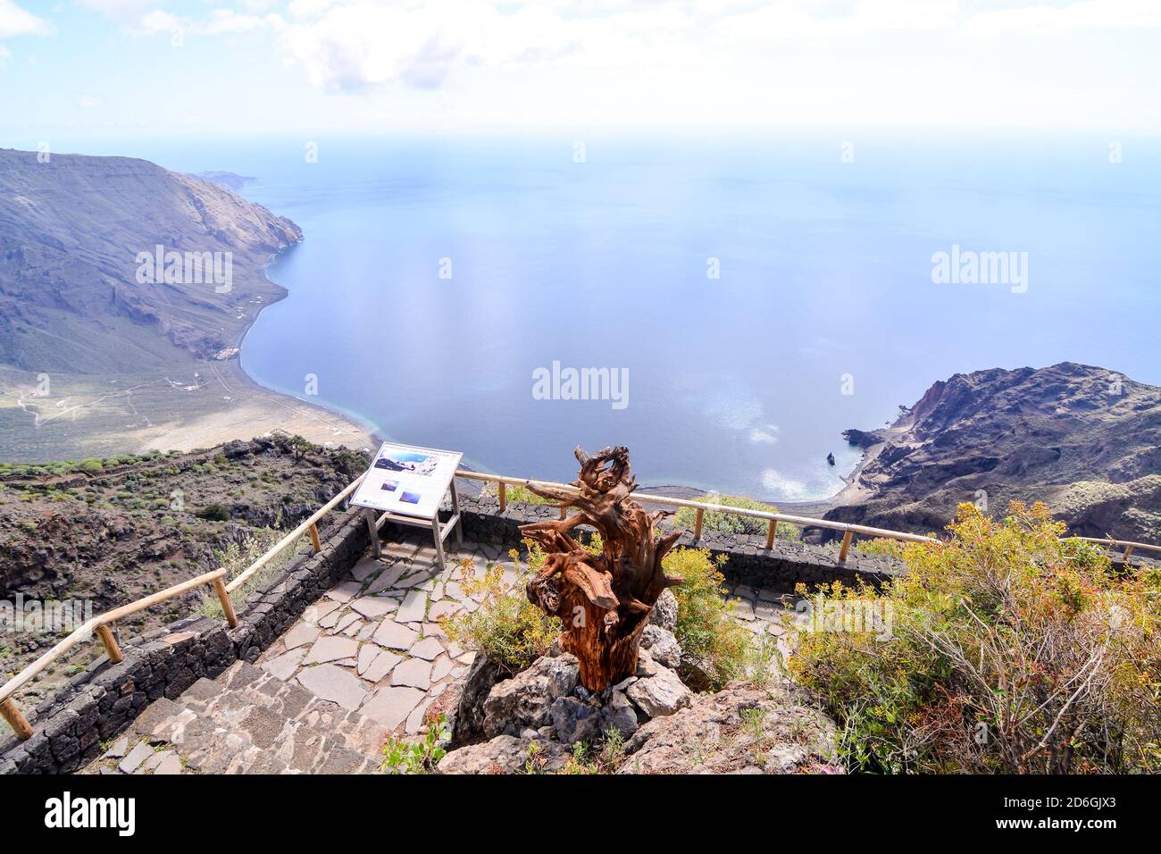Landscape Of El Hierro Canary Island Stock Photo - Alamy
