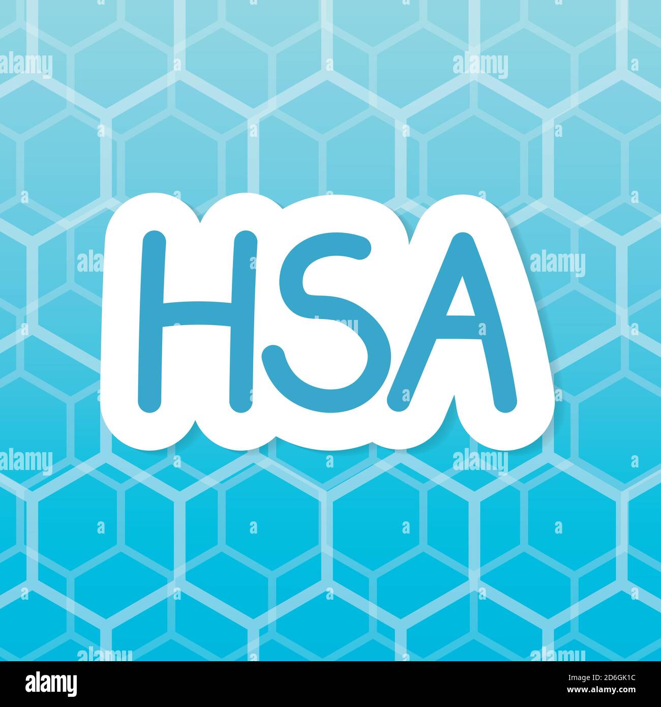 HSA (health savings account) medical concept- vector illustration Stock ...
