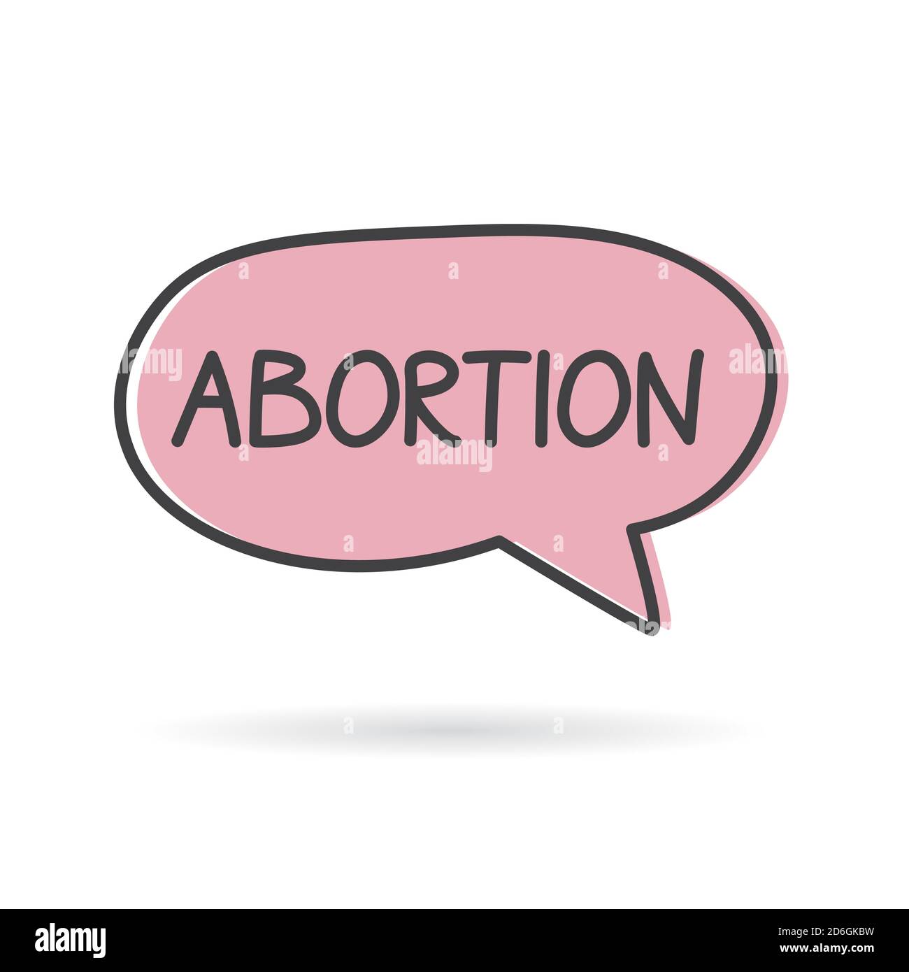 abortion word concept - vector illustration Stock Vector Image & Art ...