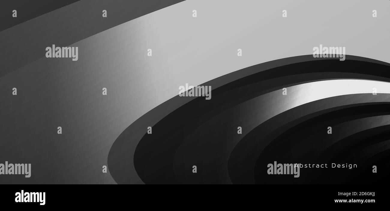 Abstact metal 3d shapes in space forming abstract texture, cover design ...