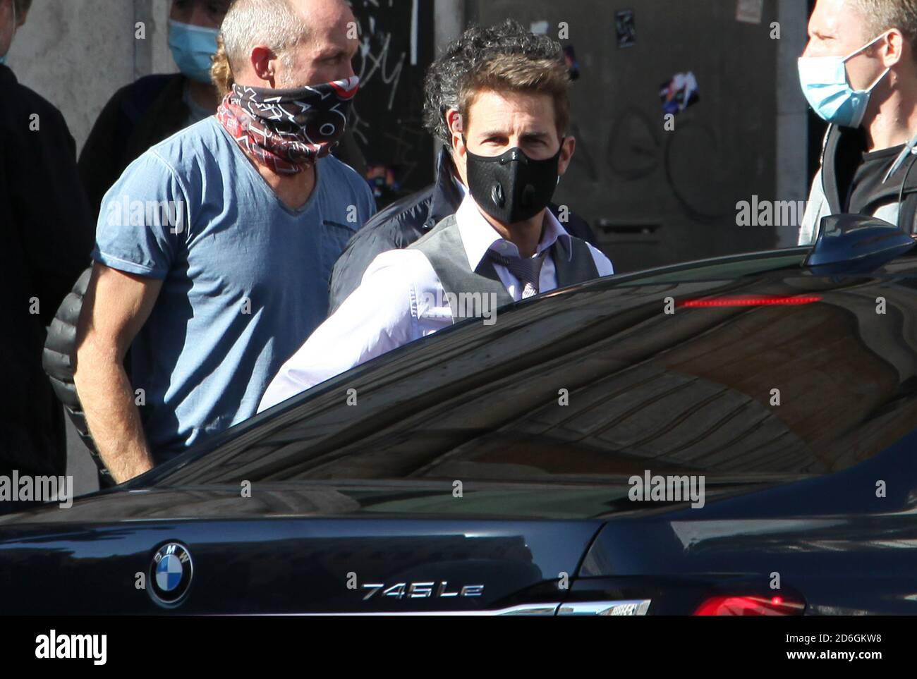 Rome, Italy. 17th Oct, 2020. Rome, Filming of Tom Cruise's new film ...