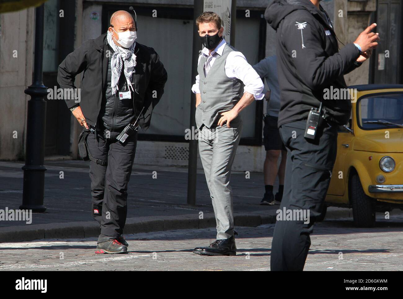 Rome, Italy. 17th Oct, 2020. Rome, Filming of Tom Cruise's new film ...