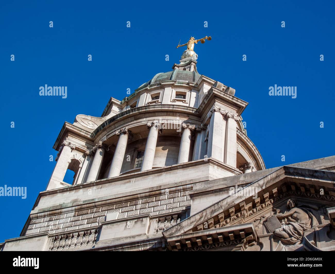 Scales of Justice of the Central Criminal Court fondly known as the Old ...