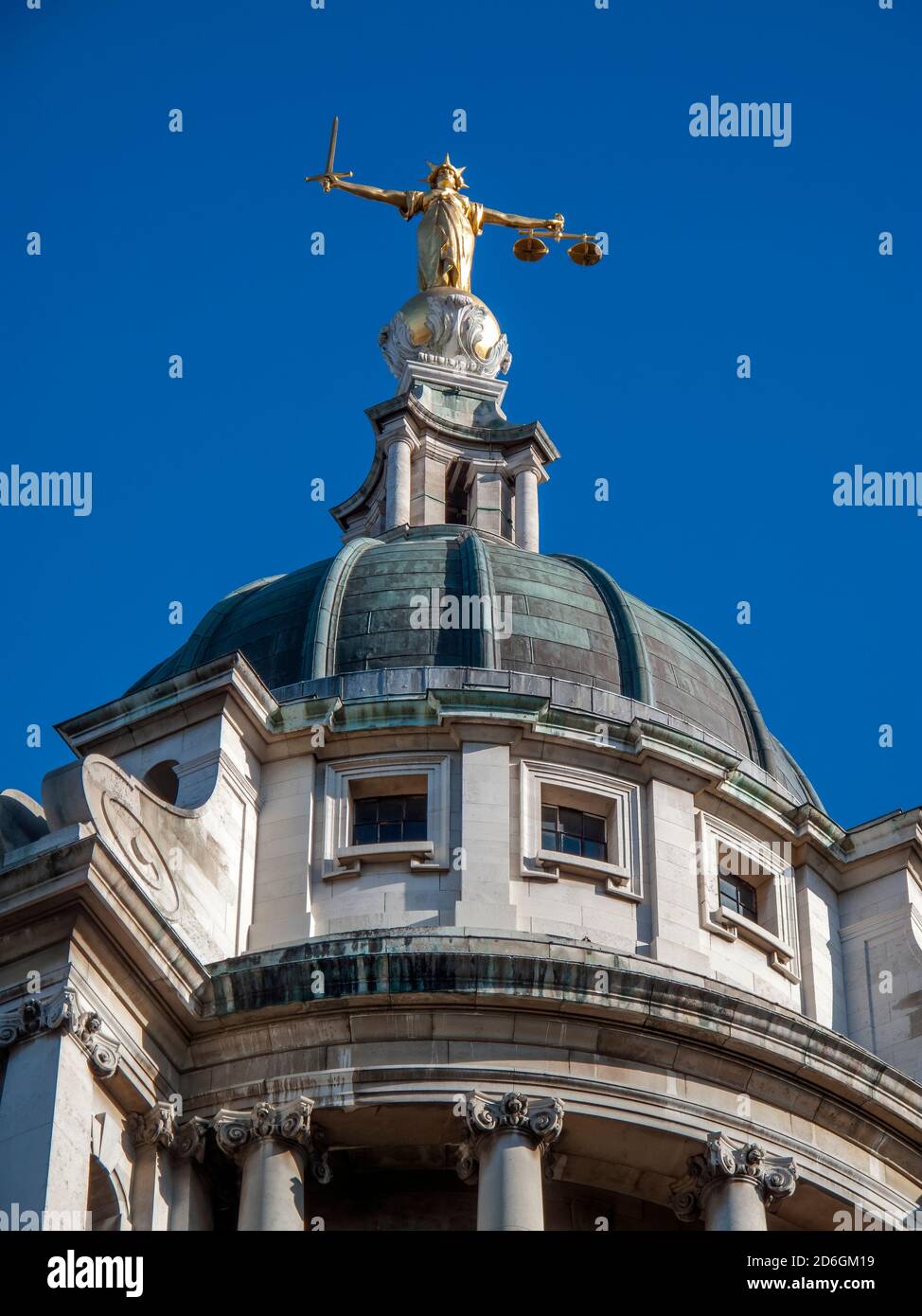 Scales of Justice of the Central Criminal Court fondly known as the Old ...