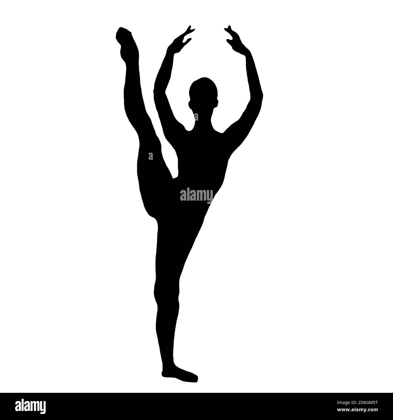 Dancer Silhouette Splits