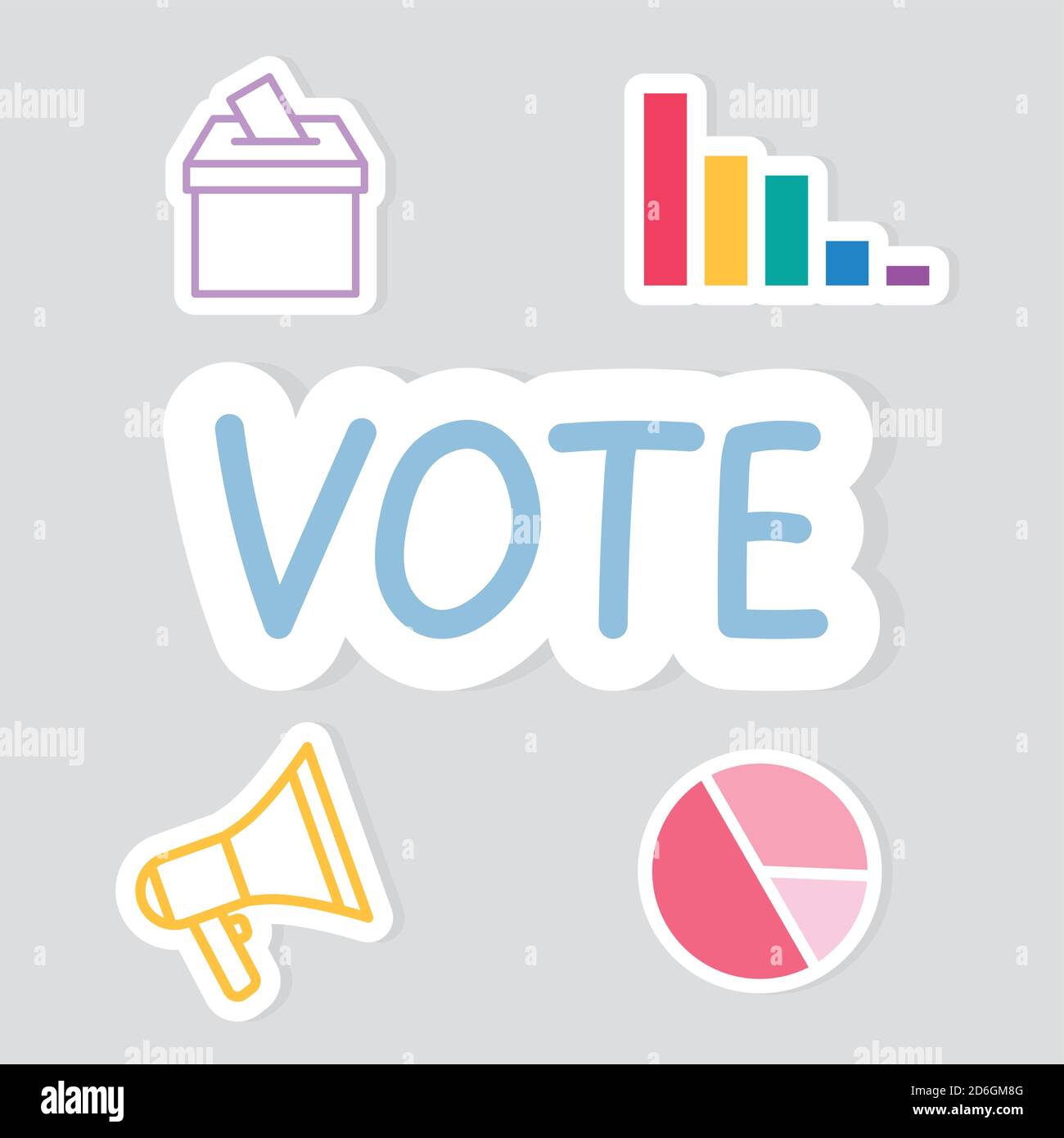 vote word concept- vector illustration Stock Vector Image & Art - Alamy