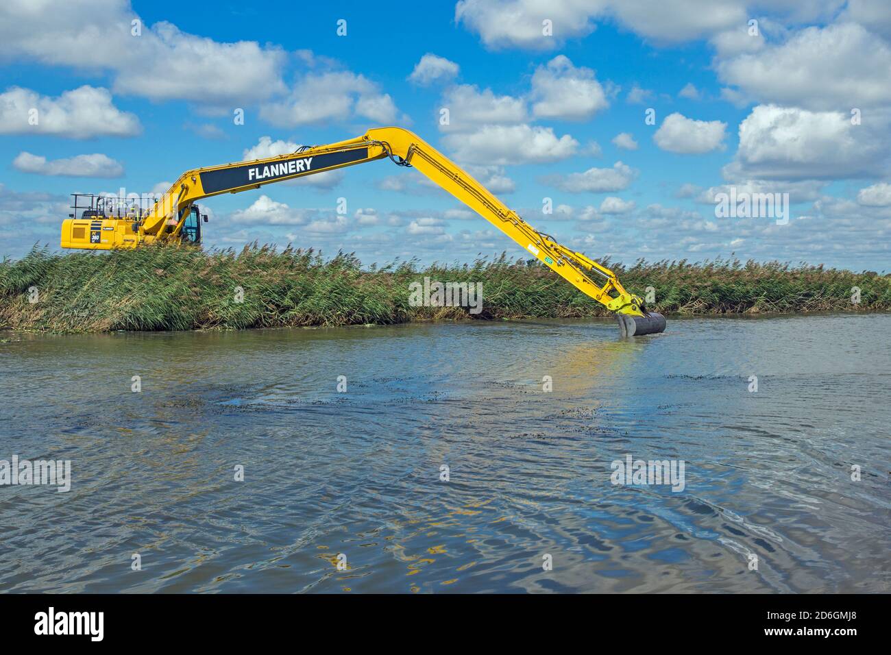 Dredging excavator hi-res stock photography and images - Alamy