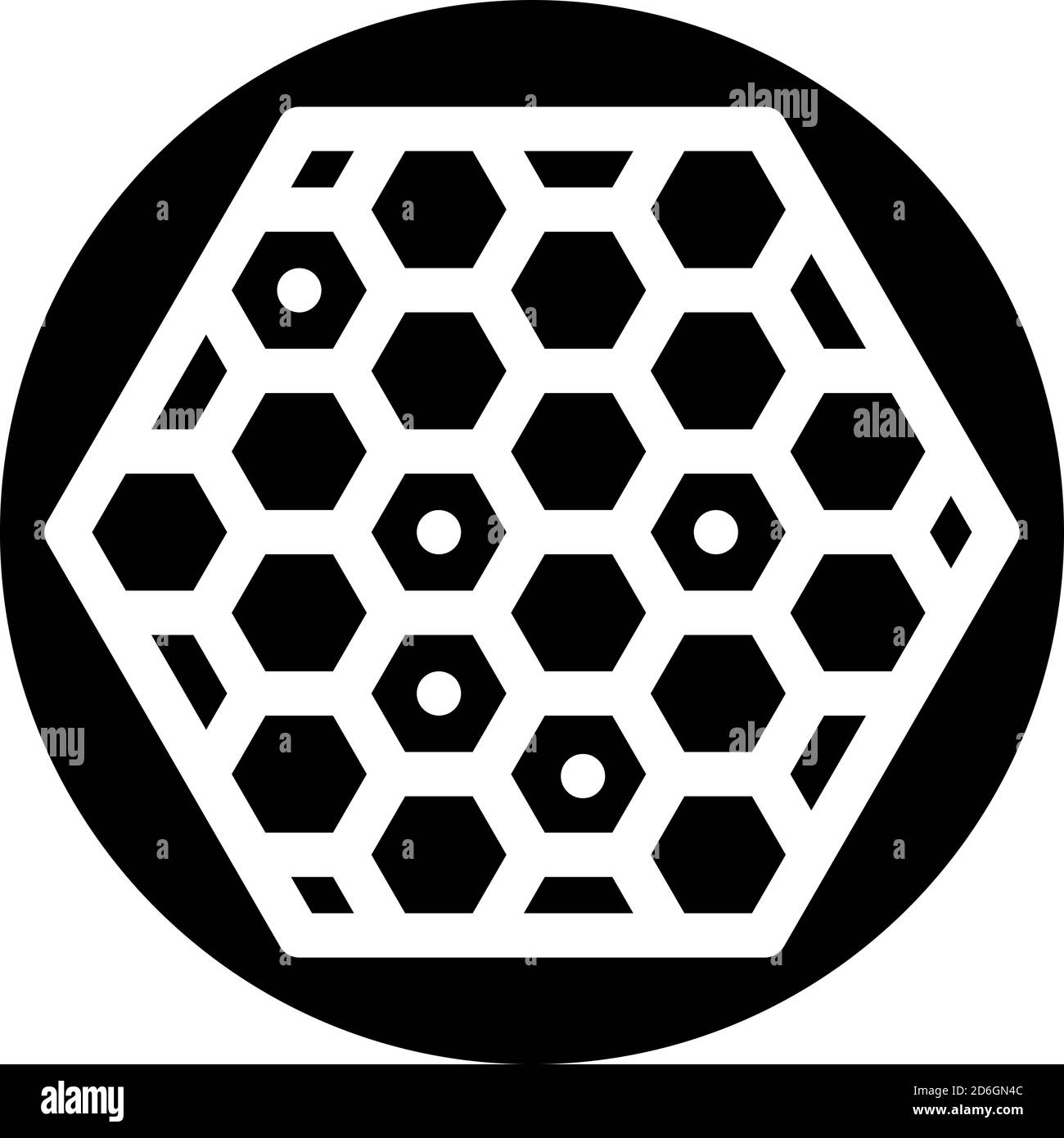 nuclear reactor with fuel rods glyph icon vector illustration Stock ...