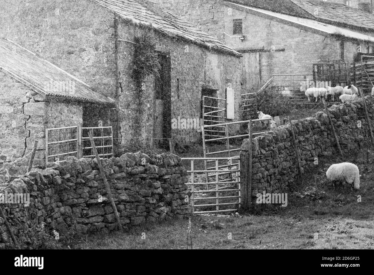 Landscapes and scenes from walking the Pennine Way national trail as it ...