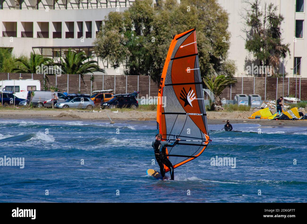 Recreational windsurfing hi-res stock photography and images - Alamy