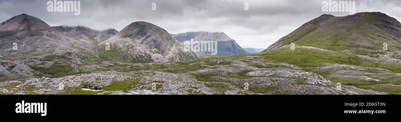 Beinn eighe and loch maree islands national nature reserve hi-res stock ...