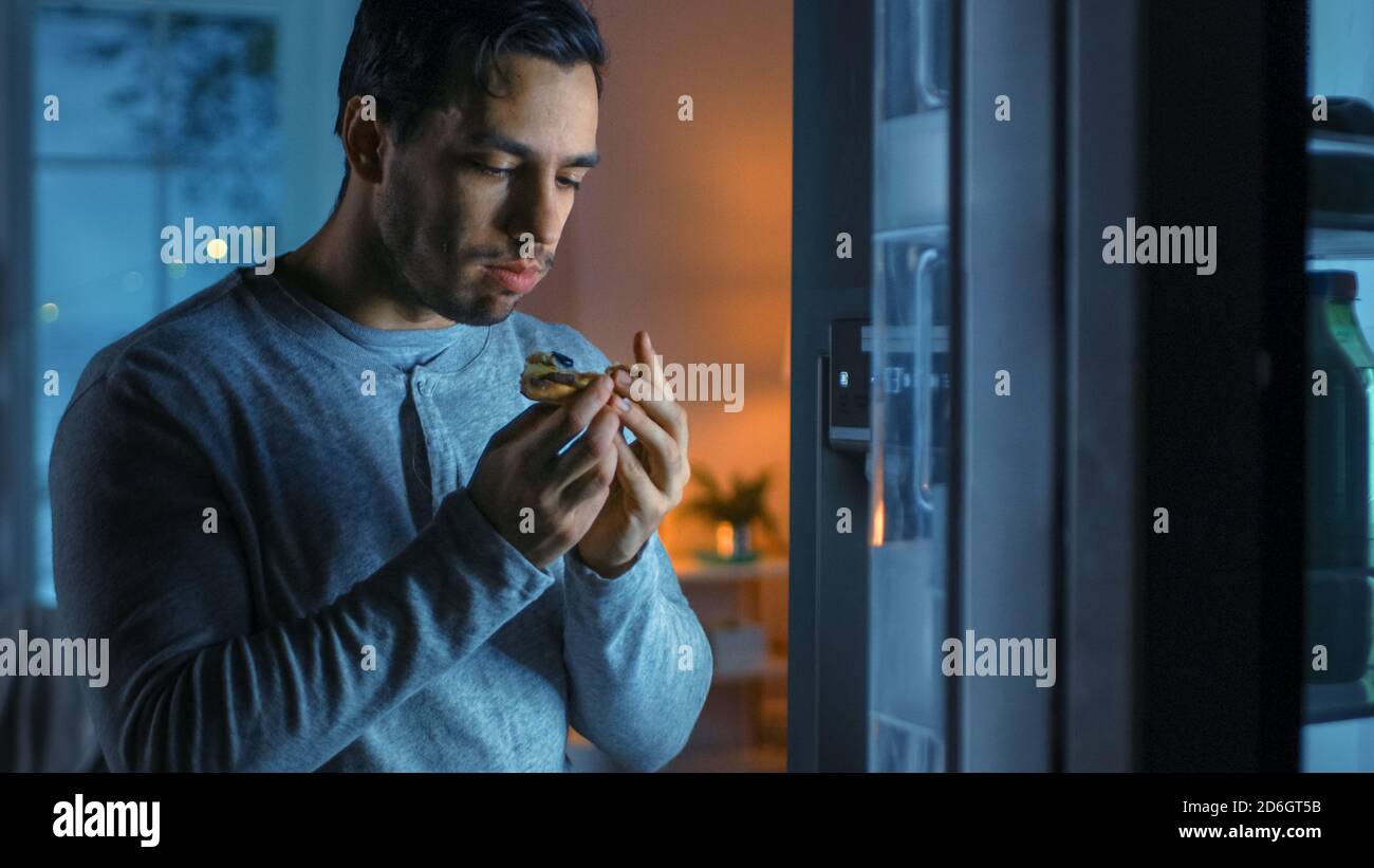 Leftover pizza fridge hi-res stock photography and images - Alamy