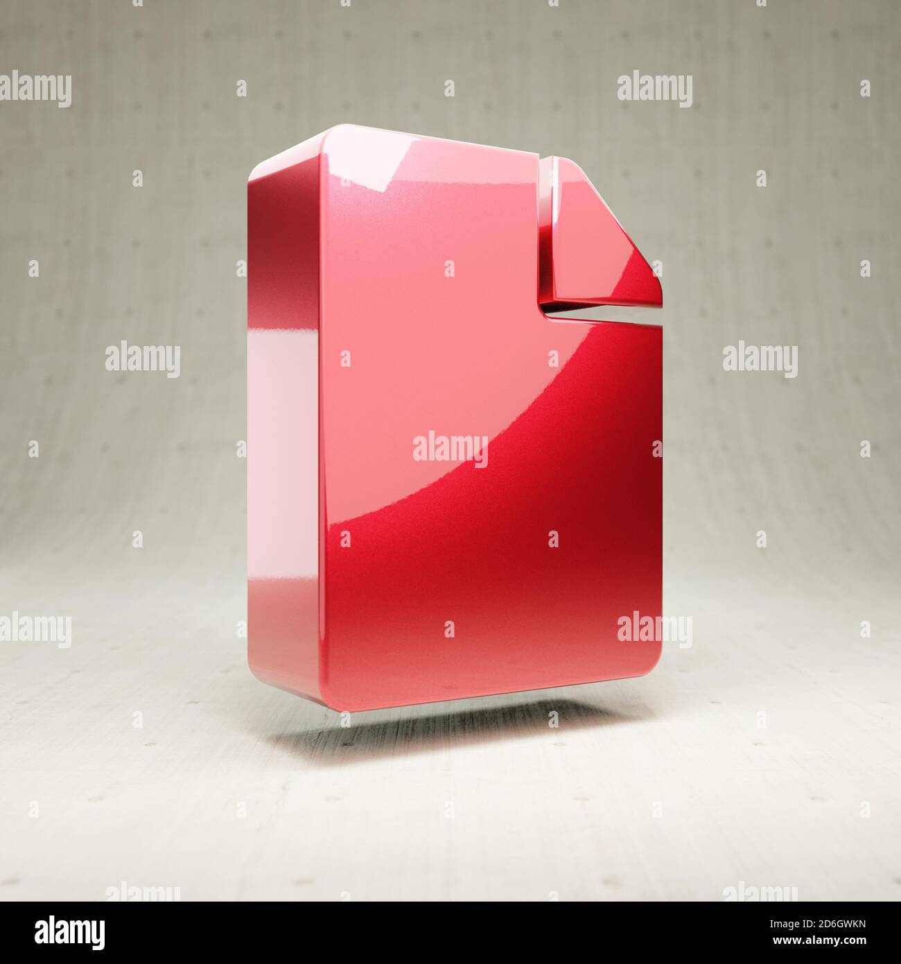 File icon. Gold glossy File symbol isolated on white concrete ...