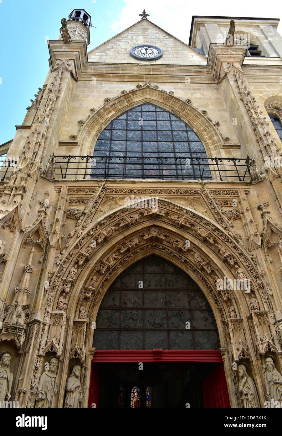 Eglise Saint-Merri, flamboyant gothic church located at Rue Saint ...