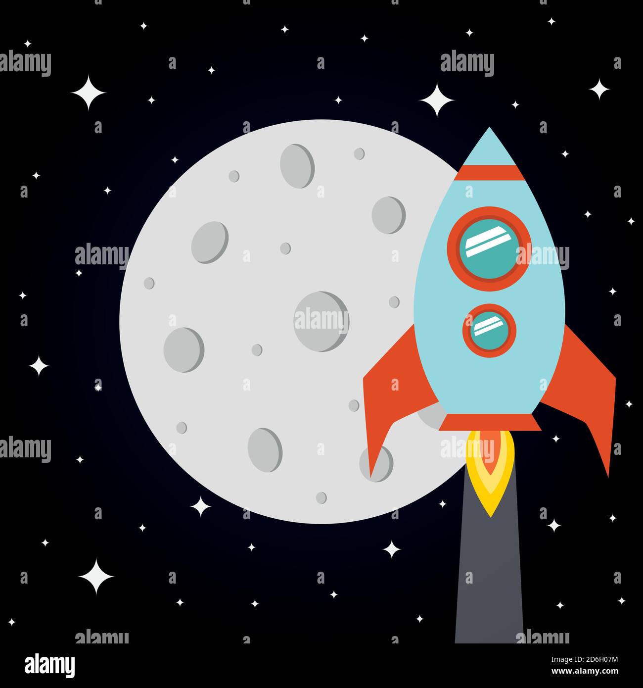 High quality image moon Stock Vector Images - Alamy