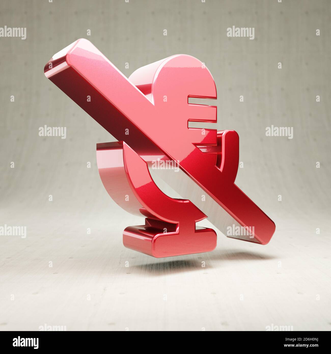 Retro Microphone Slash icon. Gold glossy Retro Microphone Slash symbol ...