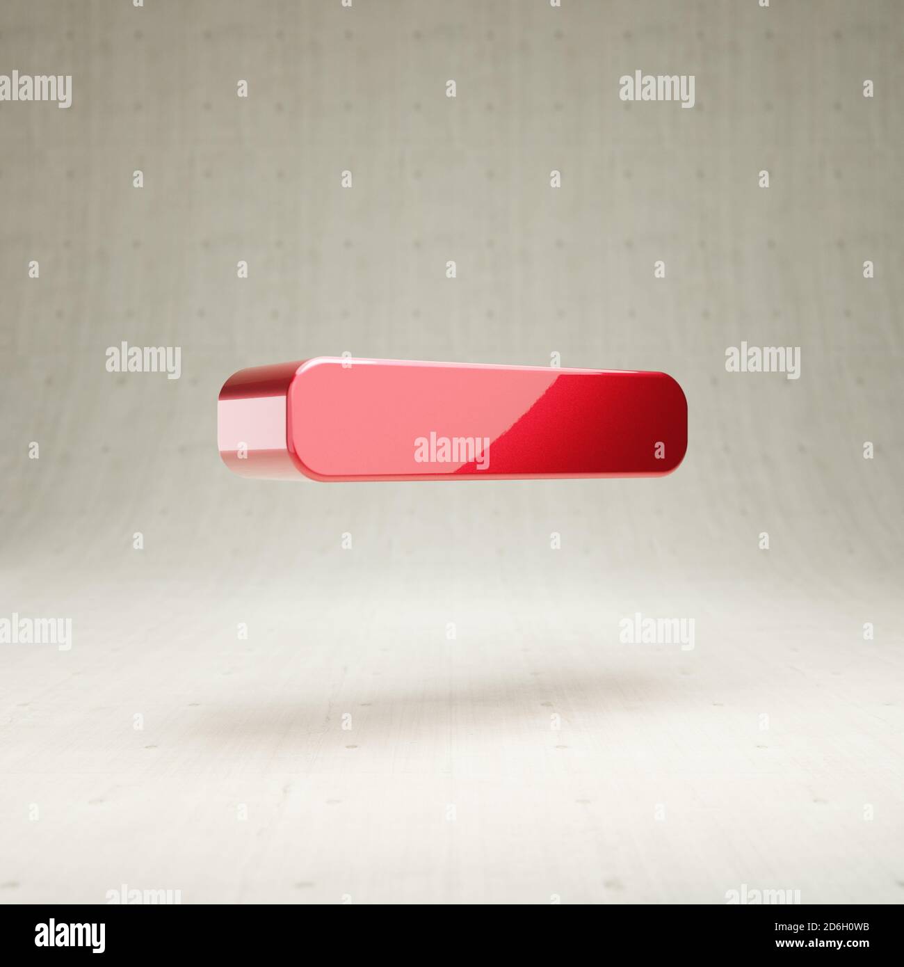 Minus icon. Gold glossy Minus symbol isolated on white concrete ...