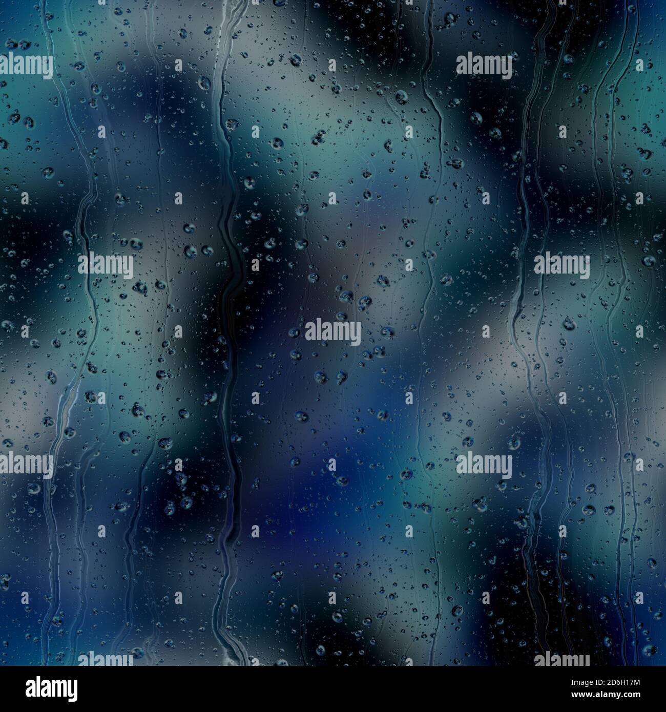 Seamless rain drop water repeat pattern on blur Stock Photo - Alamy