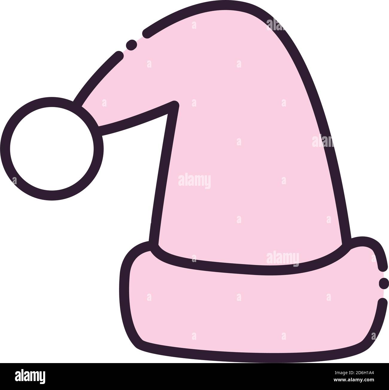 sleeping hat line and fill style icon design, insomnia sleep and night ...