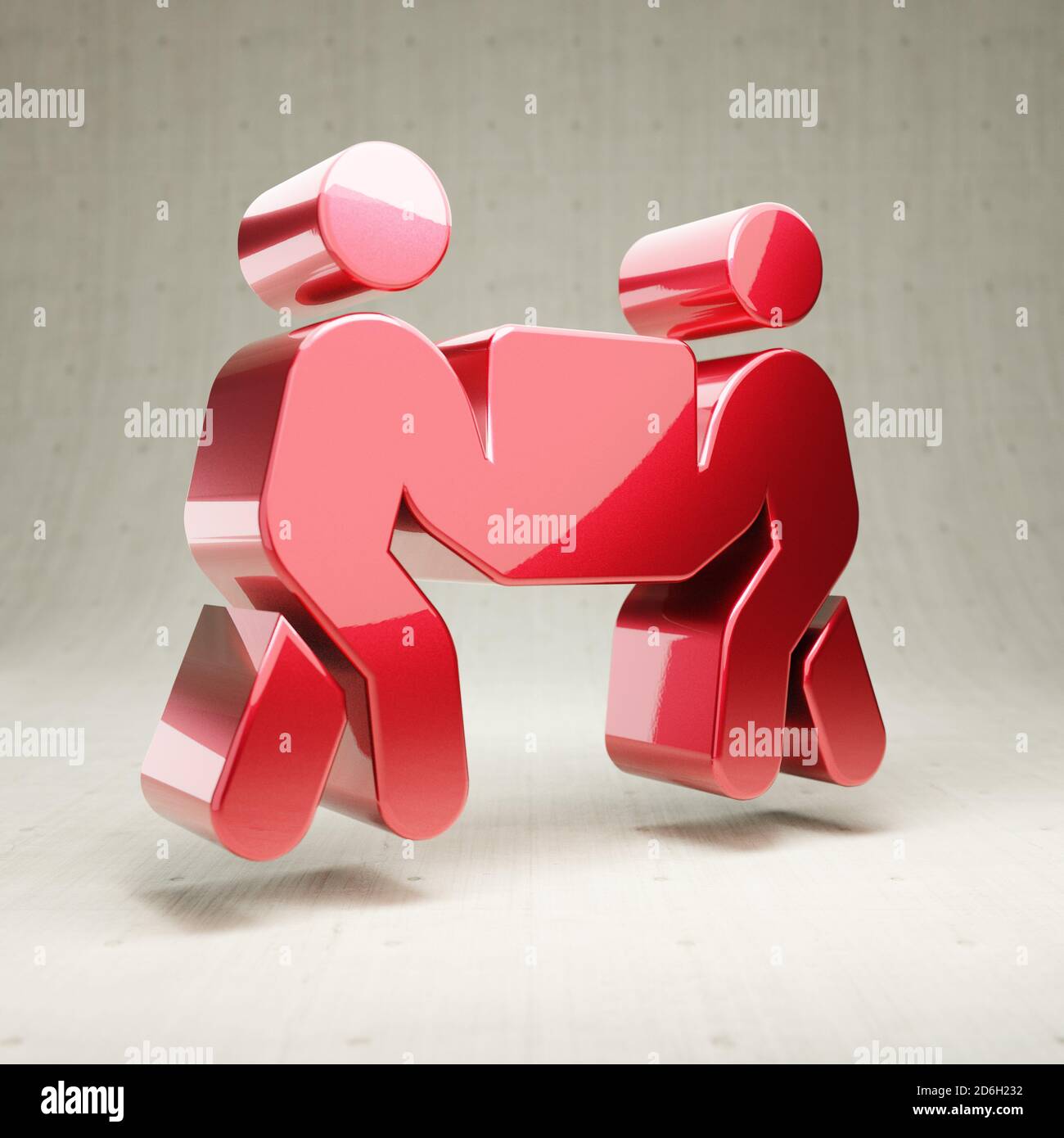 People Carry icon. Gold glossy People Carry symbol isolated on white ...